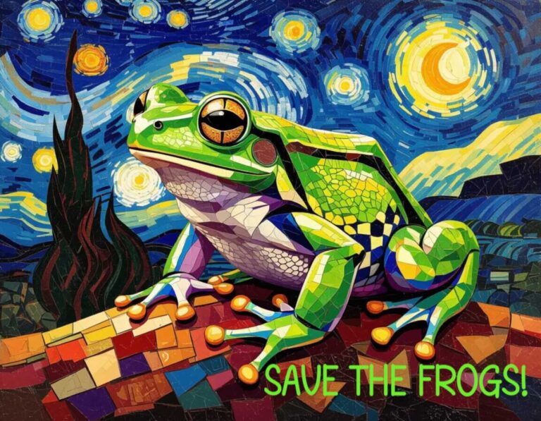 Winners Of The 2025 SAVE THE FROGS! Art Contest