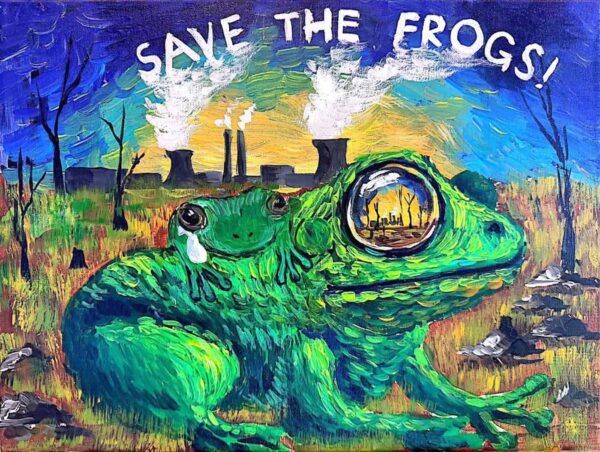 Winners Of The 2025 SAVE THE FROGS! Art Contest