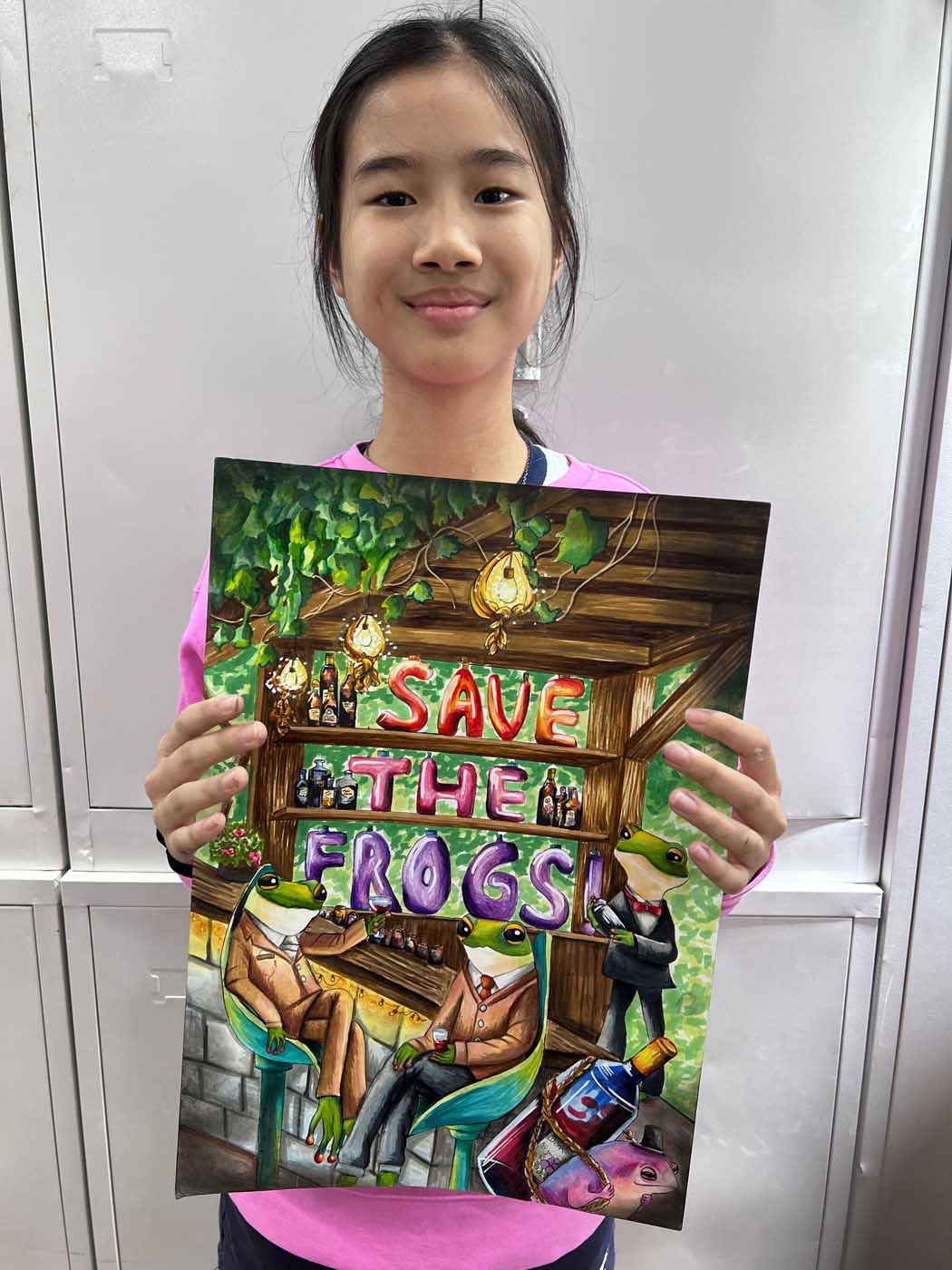 Winners Of The 2025 SAVE THE FROGS! Art Contest